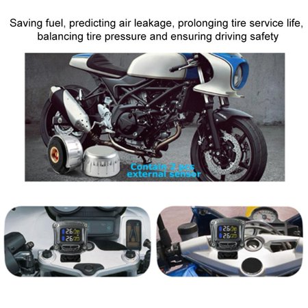Keenso Tpms Tire Pressure Monitor With 2 Advanced External Tmps Sensors ...
