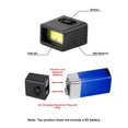 9V Flashlight, Mini LED Torch, Emergency Pocket Light, -Compact 6-COB ...