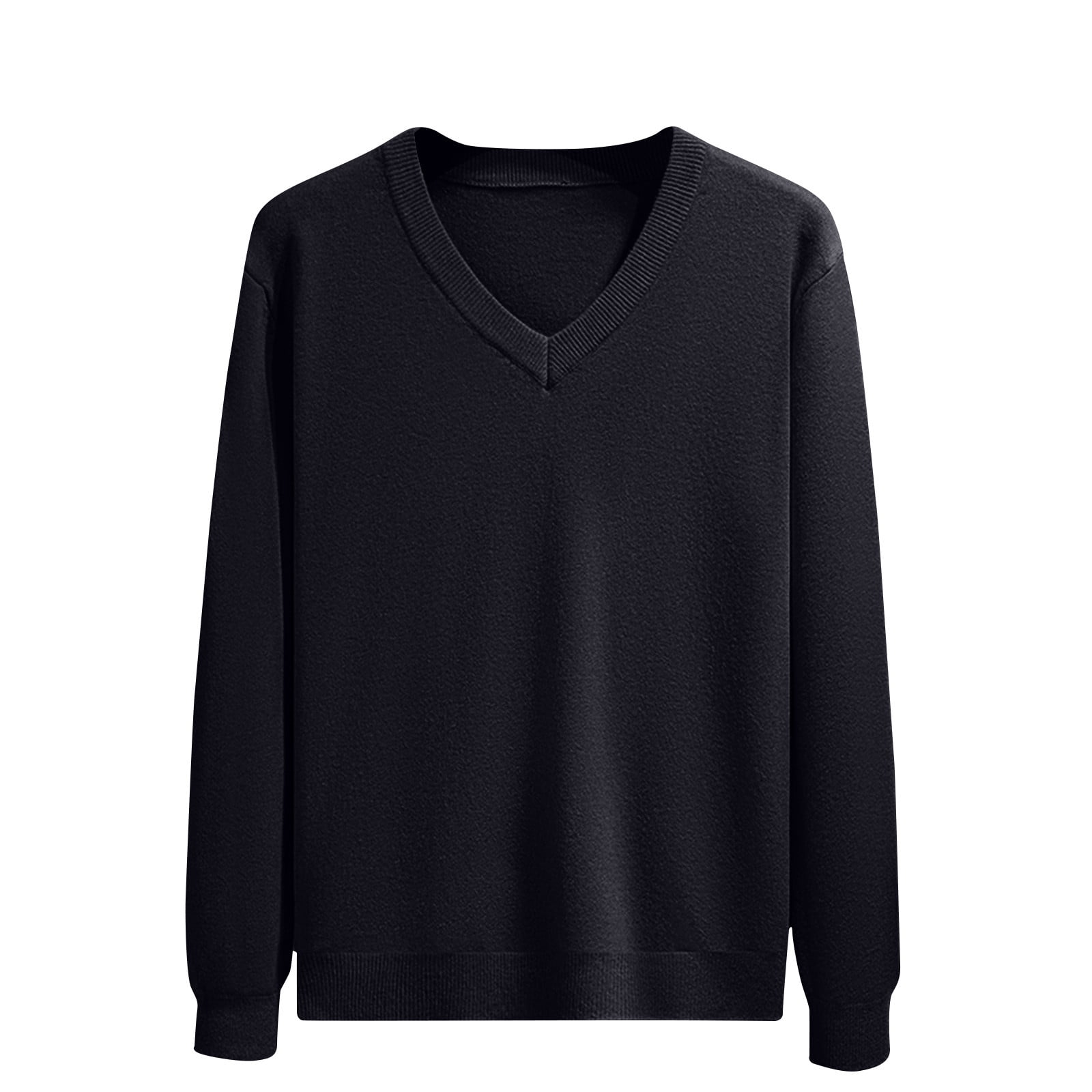 Click here for Pisexur Sweaters For Men Fashion Solid Color Pullo... prices