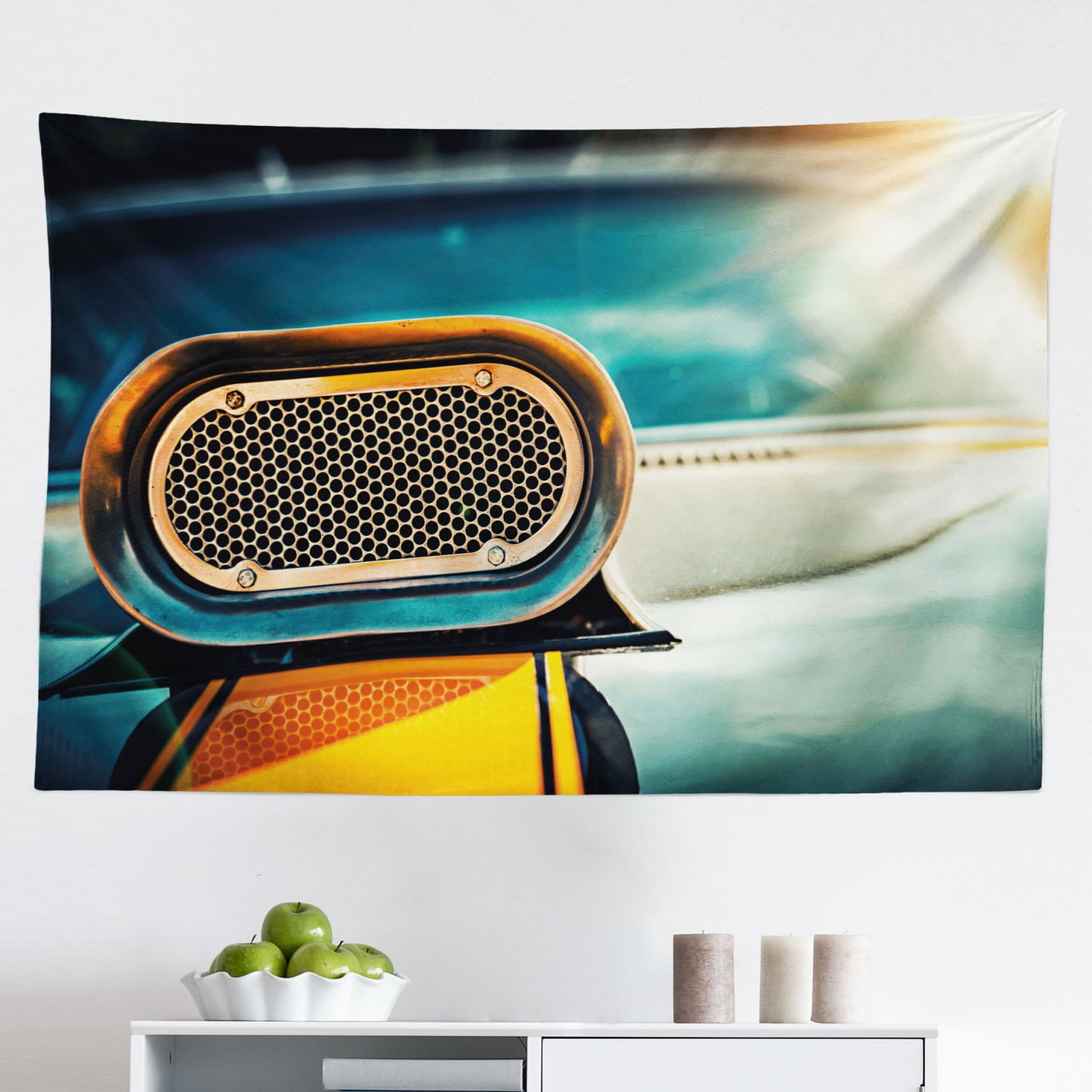Fantasy Tapestry, Futuristic Super Hero Woman Space Astronaut Science ...