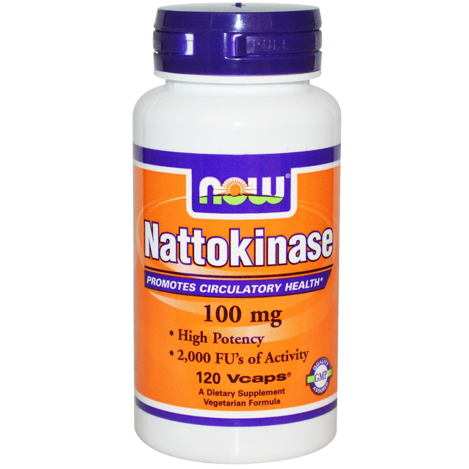 Suplemento: Natokinasa de NOW Foods, 100 mg, 120 vegiCaps | Bodega ...