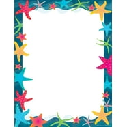 Barker Creek Neon Flower Computer Paper, 8-1/2 x 11 Inches, 50 Sheets ...