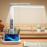 Desk Lamp With Pencil Clock Study Office Eye Protection Desk Lamp ...