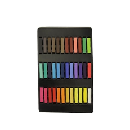 6/12/24/36 Color Non-toxic Horse Hair Chalk Temporary Dye Colour ...