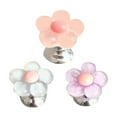 CUTICATE 3x Toilet Water Tank Flush Buttons Flower Shaped Toilet Cute ...