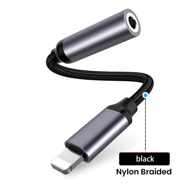 Lightning To 3 5 MM Jack AUX Cable Adapter For IPhone 12 13 14 Pro ...