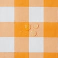 Mainstays Orange Plaid PEVA Vinyl Tablecloth 70 Round Indoor Outdoor ...