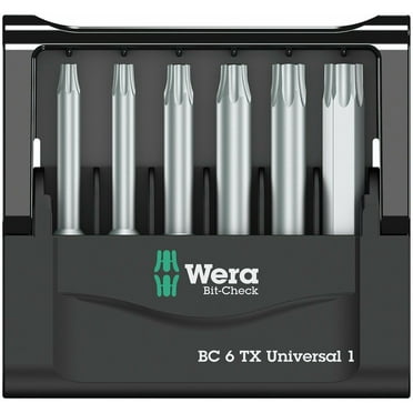 Wera 05057127001 Assorted Bit Set & Bit-Safe, 61 Piece - Walmart.com