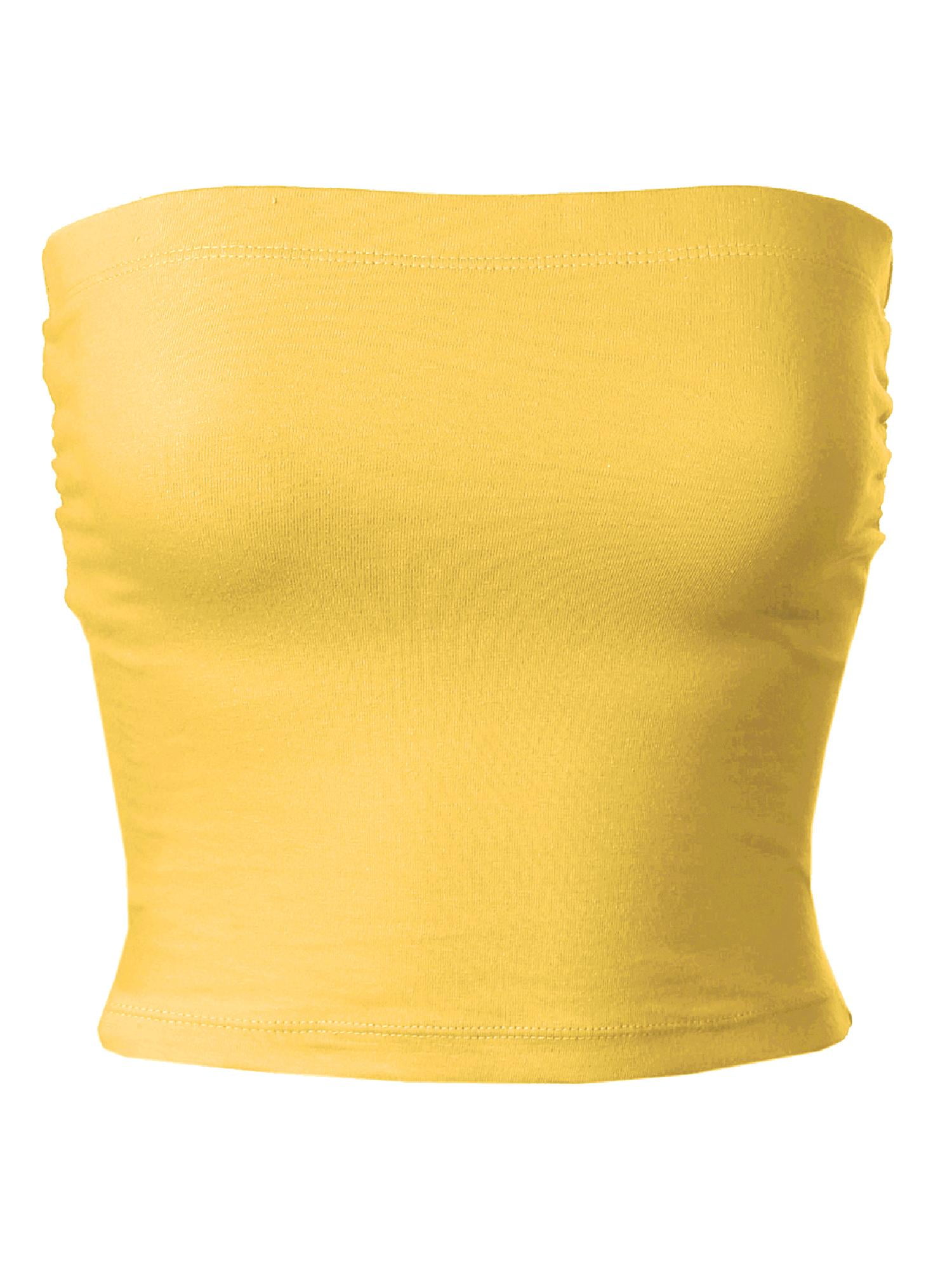 MixMatchy Women's Solid Casual Summer Side Shirring Scrunched Double ...