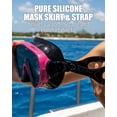 TUSA Sport Adult Serene Mask and Dry Snorkel Combo, with Reusable ...