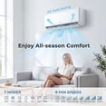 Costway X-Pro 35000 BTU 2 Zone 12K + 12K Mini Split Air Conditioner ...