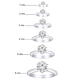 1.75 Carat 18K White Gold IGI CERTIFIED Lab Grown Diamond 6 Prong ...
