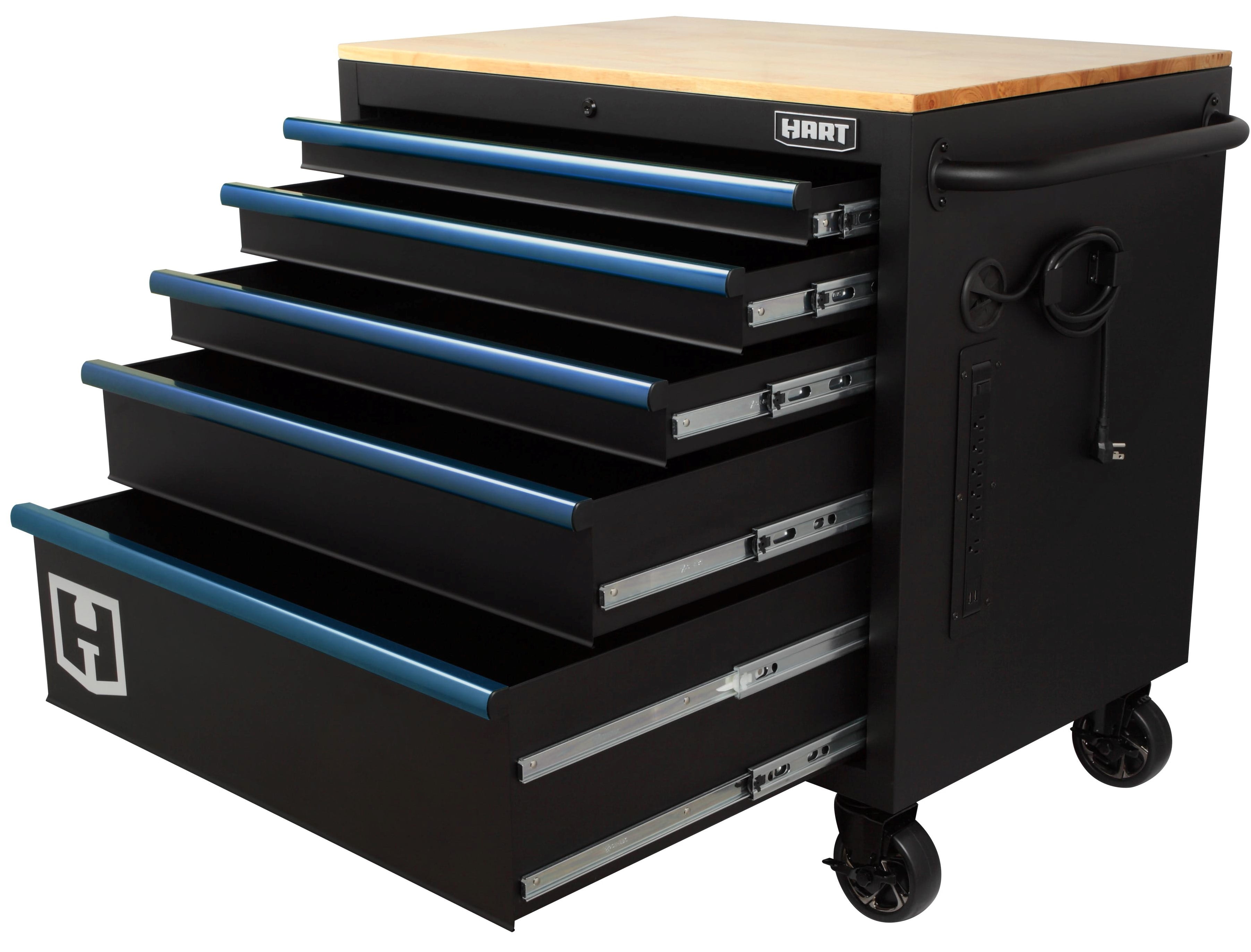 Hart 36-In W x 24-In D 5-Drawer Mobile Tool Chest Nepal | Ubuy Hart 36-In W x 24-In D 5-Drawer Mobile Tool Chest Nepal | Ubuy