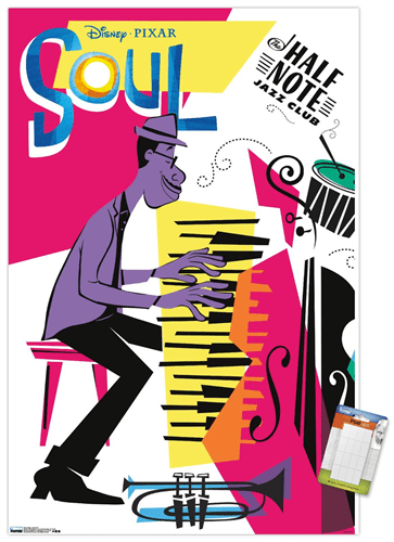 Disney Pixar Soul - Half Note Wall Poster, 22.375" x 34" - Walmart.com