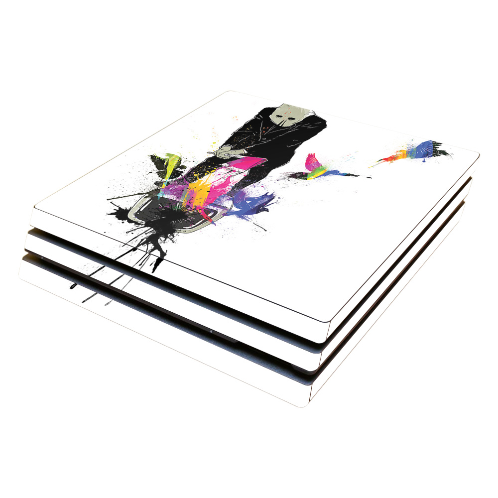 Skin Decal Wrap Compatible With Sony PS4 Pro Console Sticker Design ...