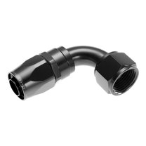 Red Horse Performance -08 90 degree female aluminum hose end - black ...