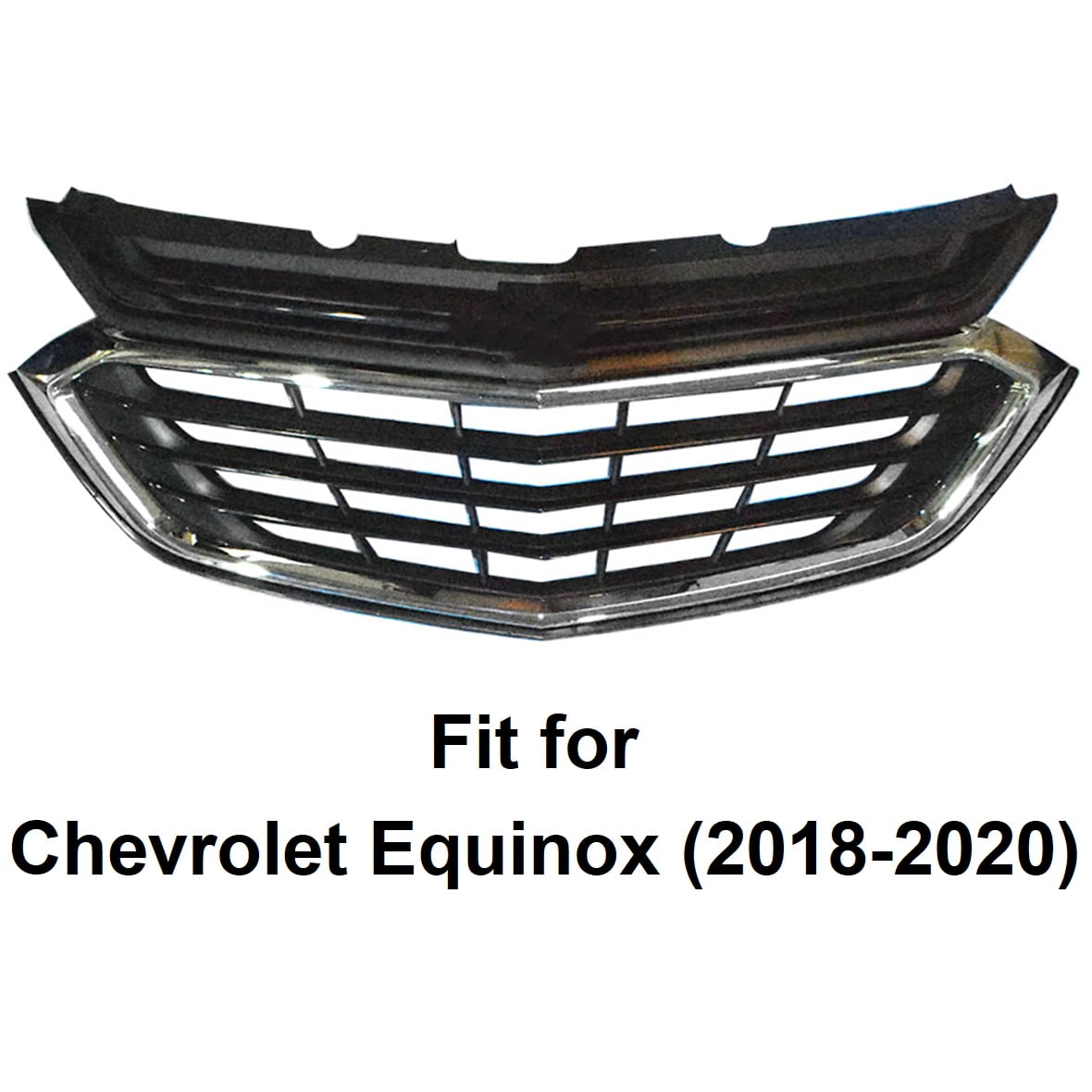 Fit for Chevrolet Equinox (2018-2020) Front Grille, 18-20 Equinox Front ...