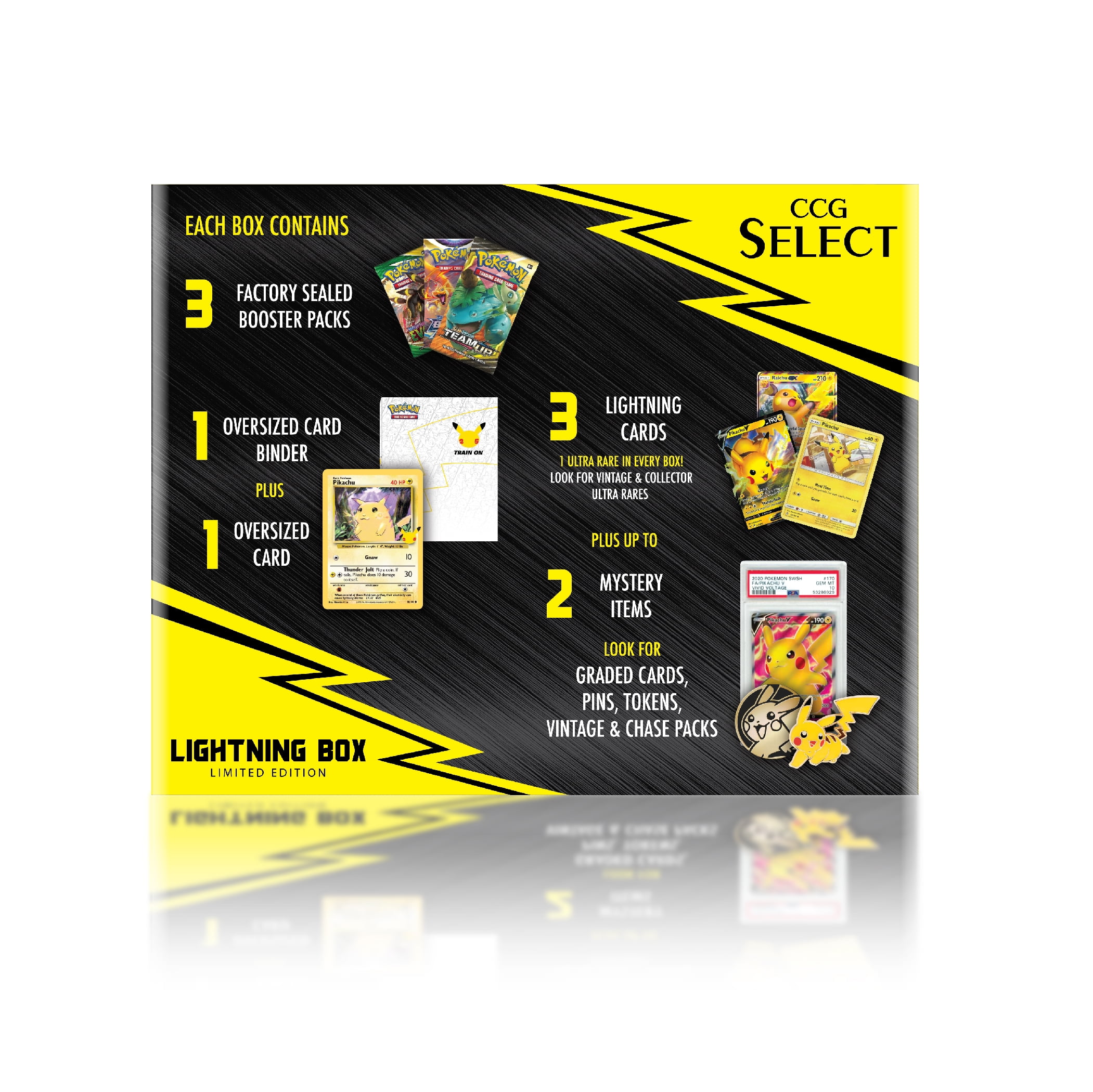 Buy CCG Select- Pikachu Lightning Box - Pokemon Trading Card Game ...