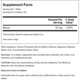 Nature's Blend Niacin 50 mg 100 Tablets | Vitamin Supplements - Walmart.com