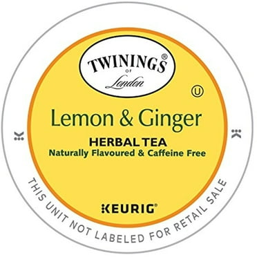 Twinings Probiotics Lemon & Ginger Herbal Tea, Supports Digestive ...