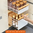 Simperf Slide Out Cabinet Organizer, Slide Out Pantry Shelves, Heavy ...
