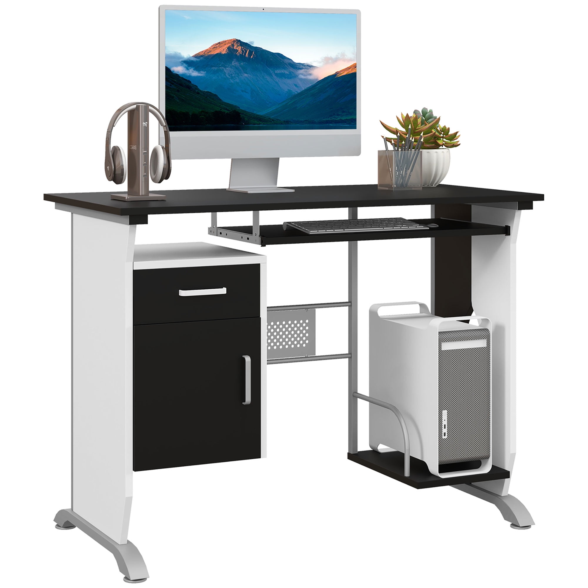 Click here for Homcom Computer Desk Laptop Table Pc Workstation W... prices
