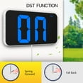 UGUCYUI-Digital Wall Clock with 4" Huge Clear Digits - Digital Clock ...