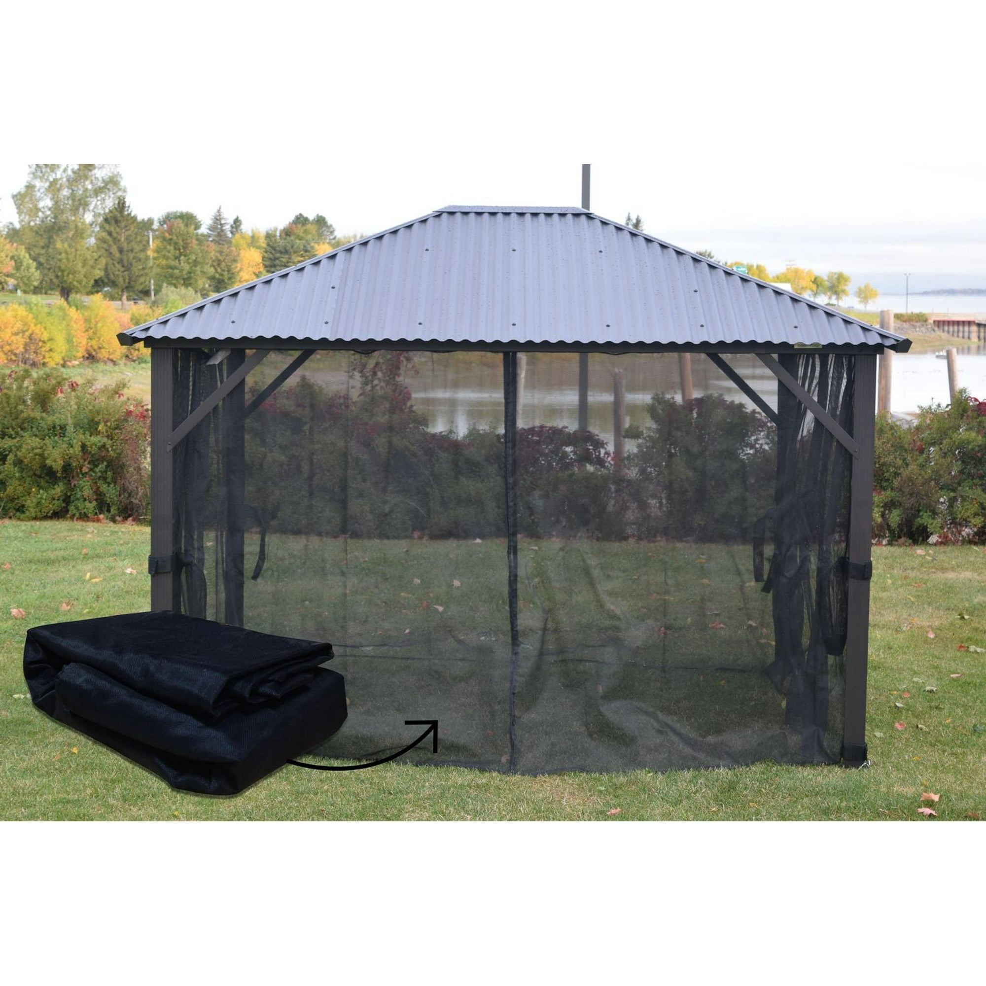 Click here for F. Corriveau International Mosquito Net Gazebo 12x... prices