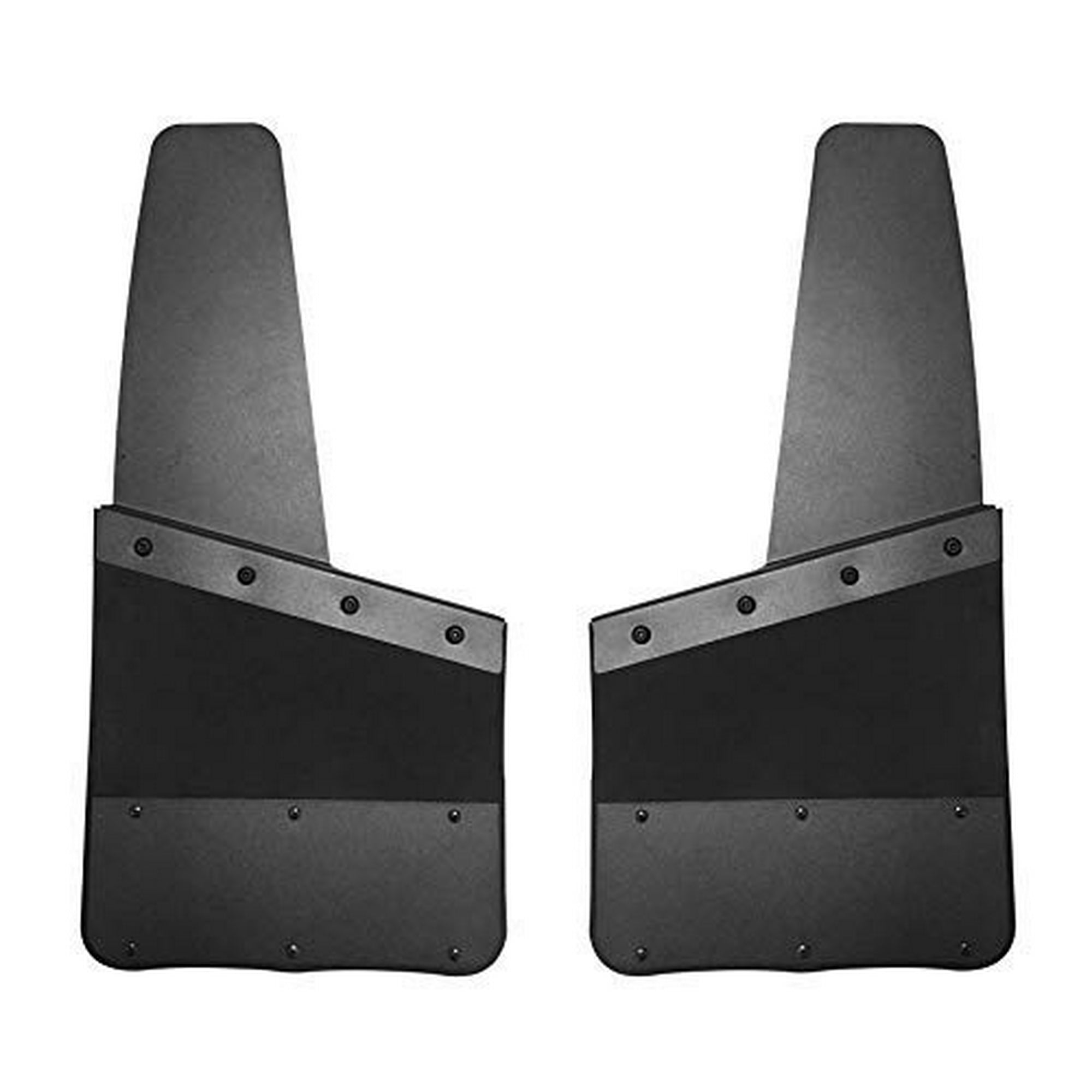 Click here for Pro Grade 12″ Rubber & S/S Kickback Mud Flaps - Fr... prices