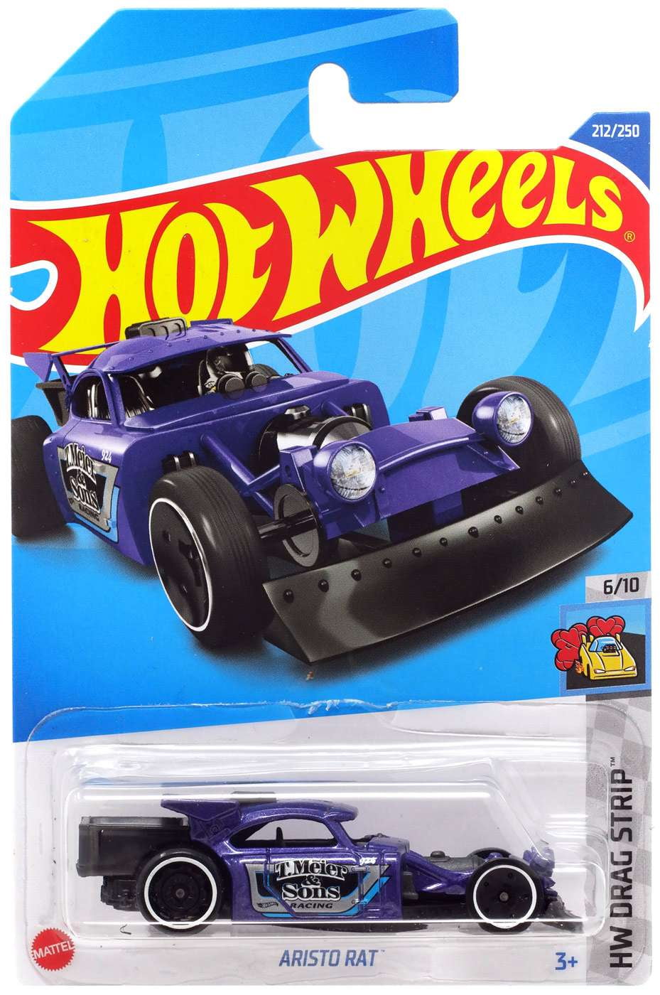 Hot Wheels HW Drag Strip Aristo Rat Diecast Car - Walmart.com