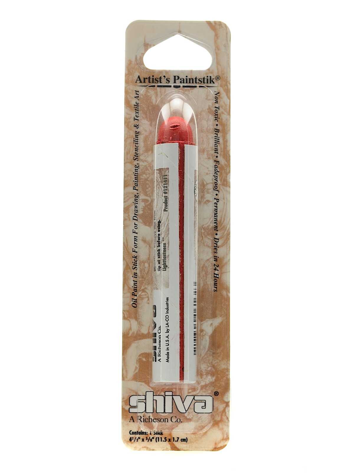 Artist's Paintstik Oil Colors naphthol red (pack of 3) - Walmart.com
