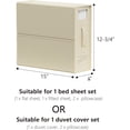 Bed Sheet Organizers and Storage 8 Pack, Foldable Linen Closet ...
