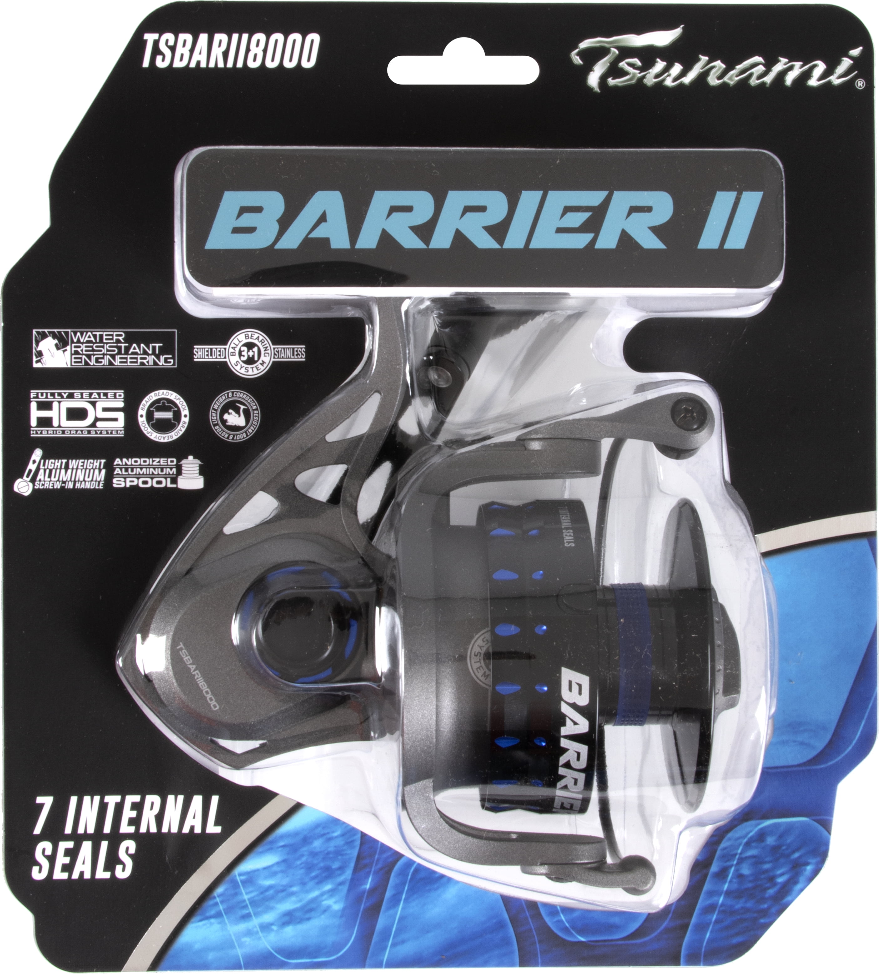 Tsunami Barrier II 8000 Spinning Reel - Walmart.com