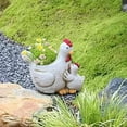 CUTICATE Flower Pot, Chicken Statue, Delicate Planter, Chicken Planter ...