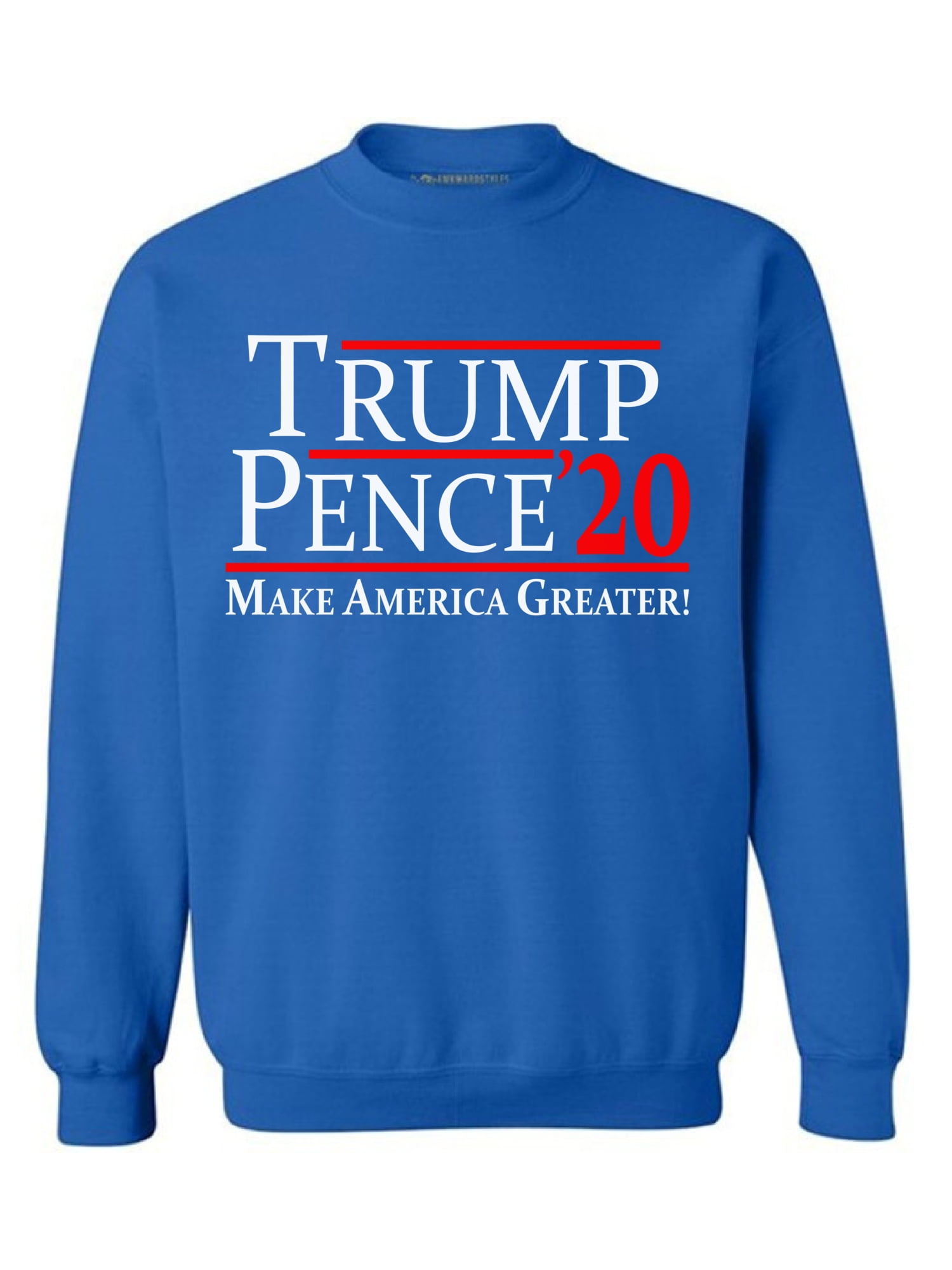 Awkward Styles Trump Pence American Unisex Crewneck USA 2020 Trump for ...