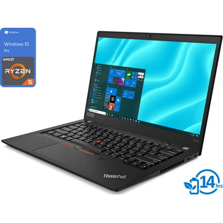 Lenovo ThinkPad T14s Notebook, 14" IPS FHD Display, AMD Ryzen 5 PRO ...