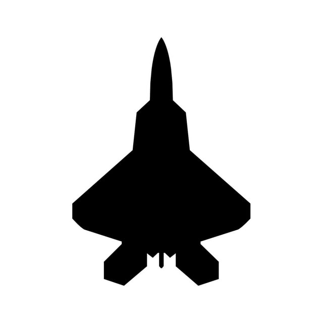 F-22 Raptor Sticker Decal Die Cut - Self Adhesive Vinyl - Weatherproof ...