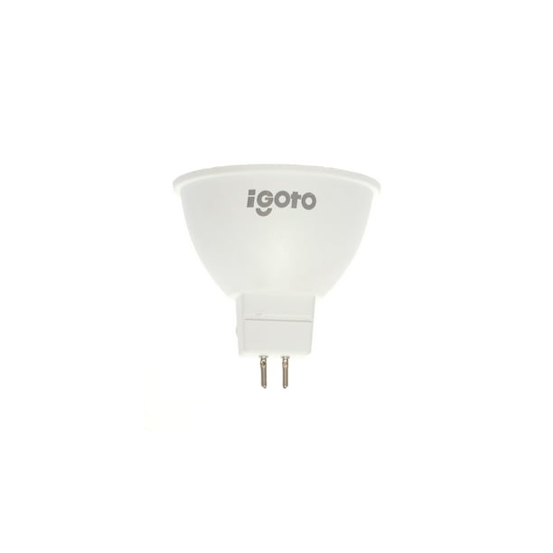 Foco Led dicroico,7W MR16 7W, Luz Fría, iGoto F10407 iGoto Foco dicroico MR16 | Walmart en línea