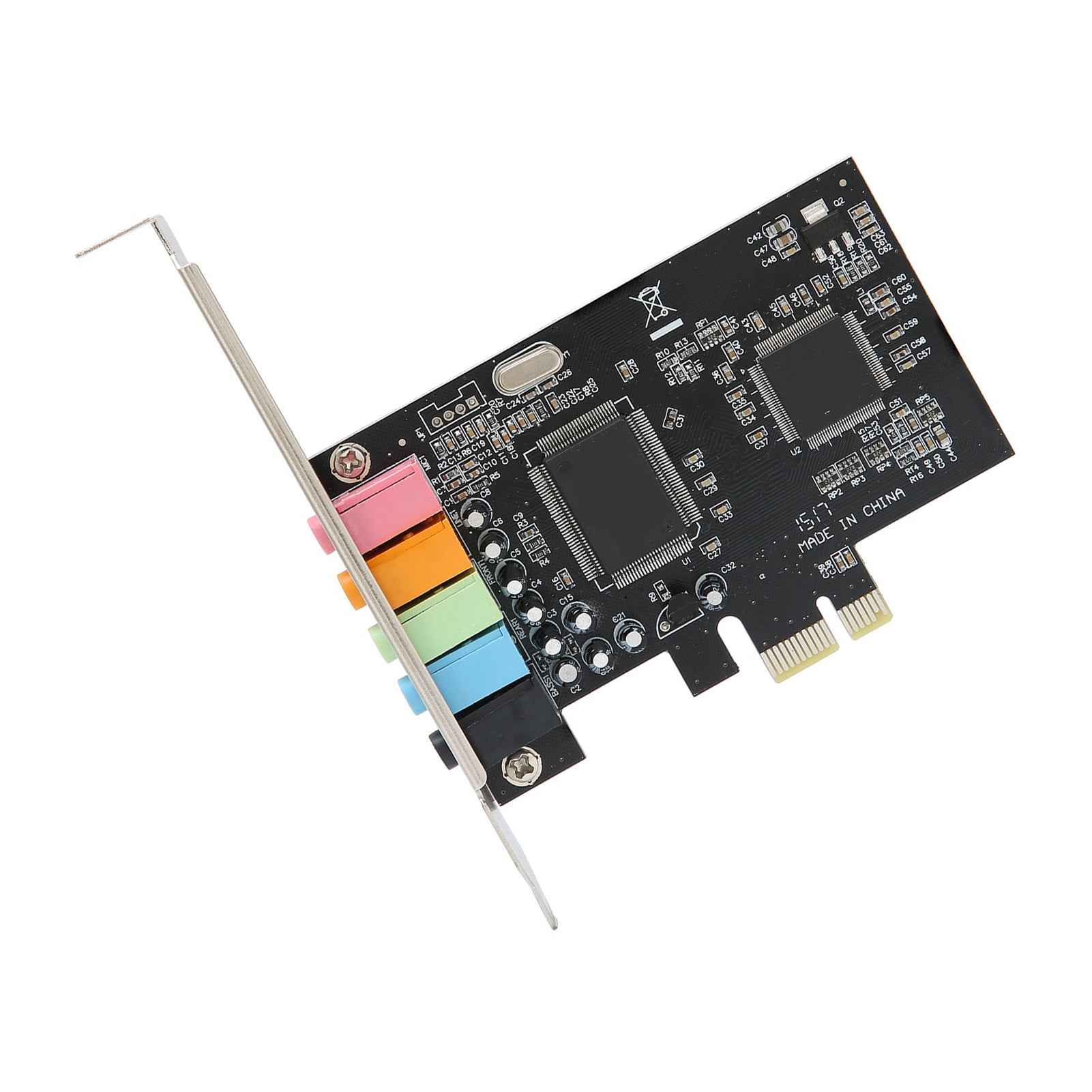 Sound Card, Stereo Audio Cards 6 Channels Multiple Ports Playback And ...