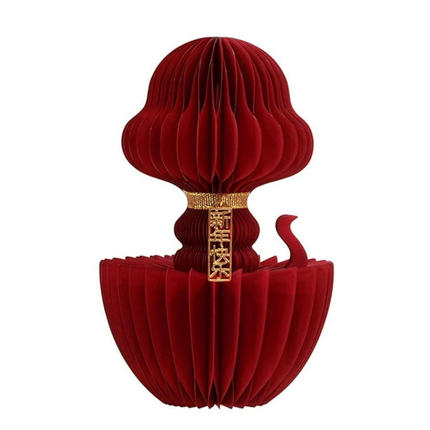 Centre de Table Nid d'Abeille Nouvel An Chinois 2025, Décorations ...