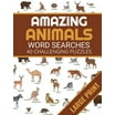 Animals Of The World Large Print Word Search Book: Large Print Word ...