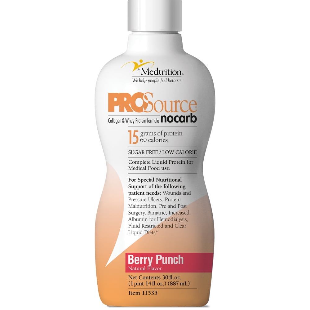 ProSource NoCarb Berry Punch 4/30 fl oz bottles - Walmart.com