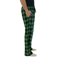 #followme Polar Fleece Pajama Pants for Men 45902-V-10195-GB-L (Large, Buffalo Plaid - Green ...