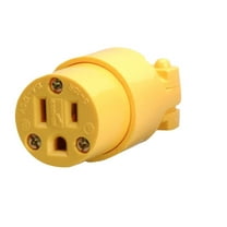 Eaton Wiring Devices 2867-BOX Straight Blade Electrical Plug, 125 V, 15 ...