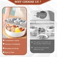 20Pieces Aluminum Foil Food Covers - Insulation Cover for Kitchen ...
