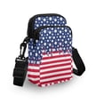 HELLHERO American Flag Pattern Women Shoulder Bag for Adults Polyester ...