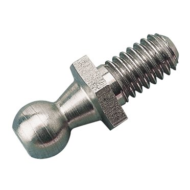 Attwood 90-Degree Gas Spring Mounting Bracket Ball, 2 Holes, Stainless ...