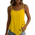 Breezora Women's Summer Casual Tank Tops V Neck Spaghetti Strap Side ...