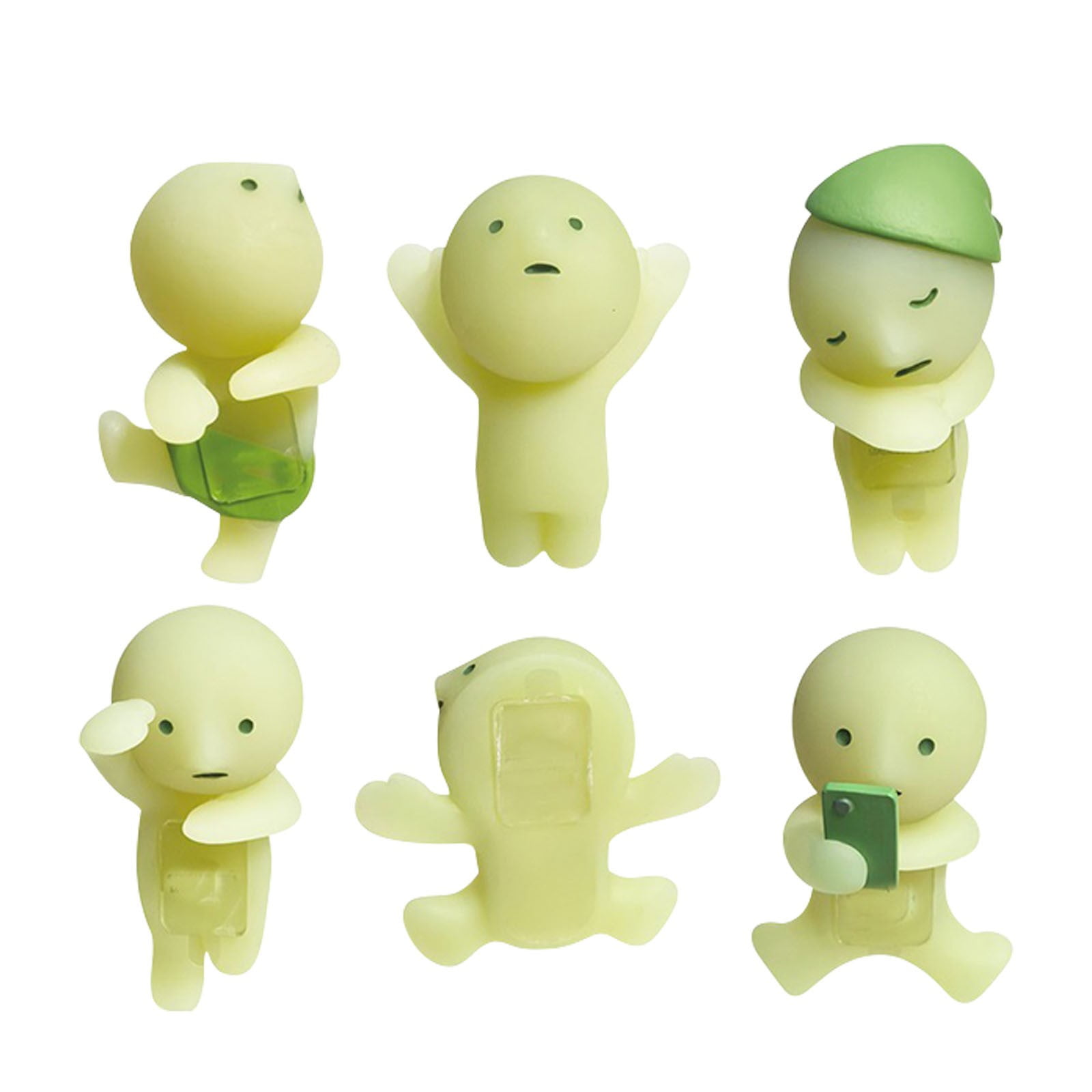 12 pcs Dream Smiski Figure toy Glow in The Dark, Dreams Smiski Blind ...