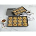GoodCook Everyday Nonstick Steel 3pc Baking Sheet Set, 11" x 17", 15" x ...